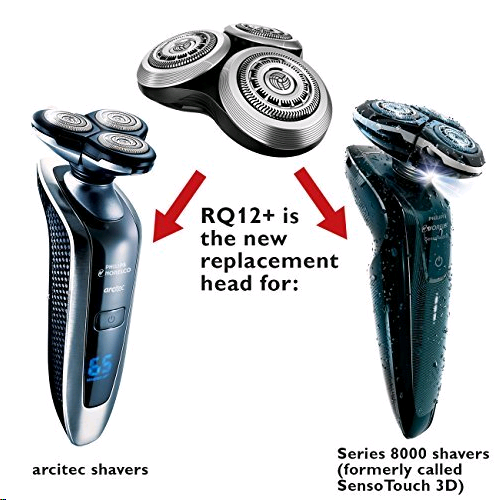 Philips Norelco Rq12+ Replacement Shaver Head For Series 8000 and ...