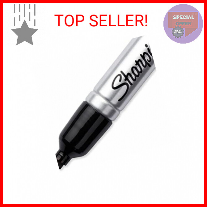 Sharpie King Size Permanent Marker, Large Chisel Tip, Great for Poster ...
