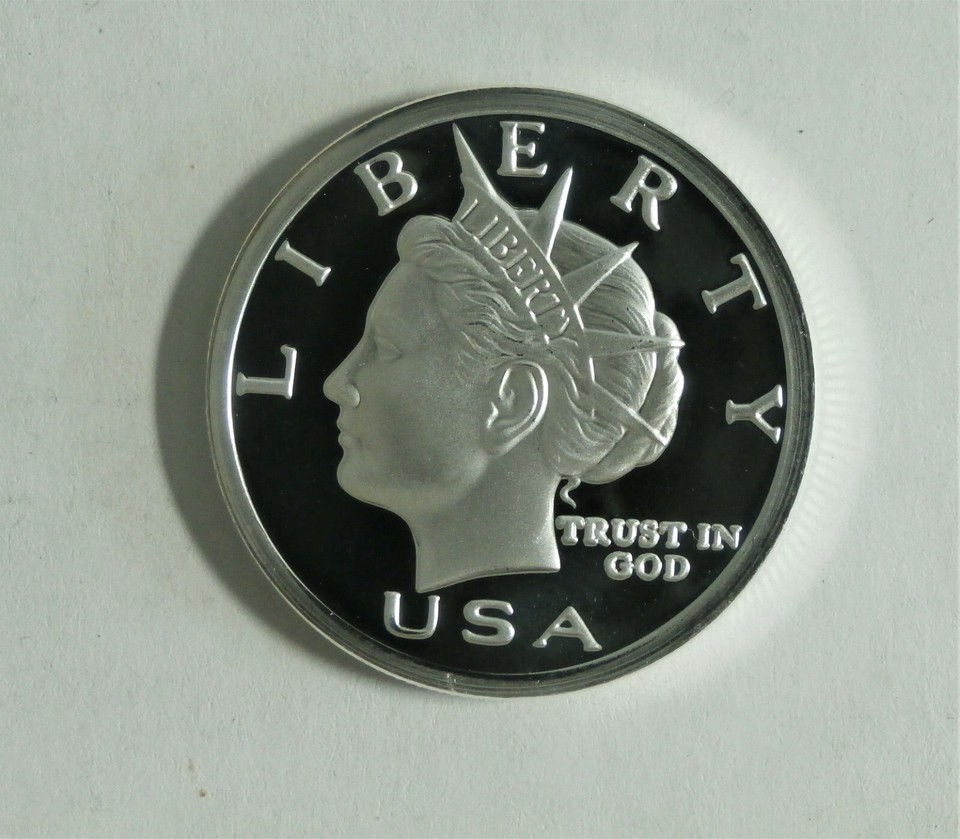 2003 NORFED $ 1 oz .999 FINE SILVER FROSTY PROOFLIKE FROM FEDERAL ...