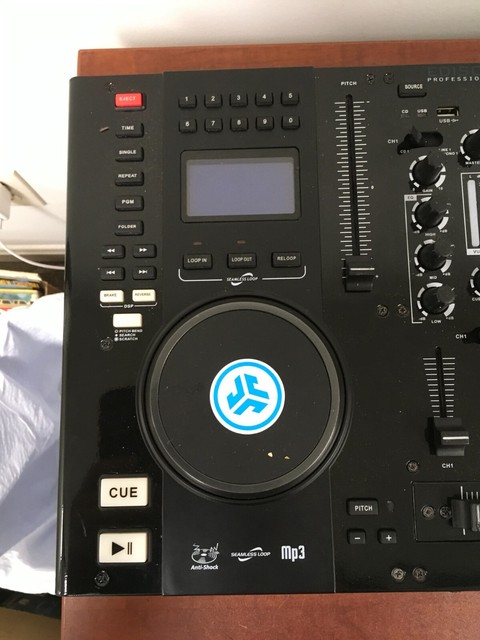 Edison Professional Scratch 2500 MKIV Dual CD USB Mp3 Player / Mixer DJ ...