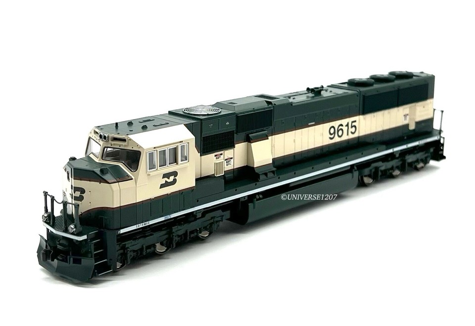 HO Scale Kato 37-6382 SD70MAC Diesel Locomotive Burlington Northern ...