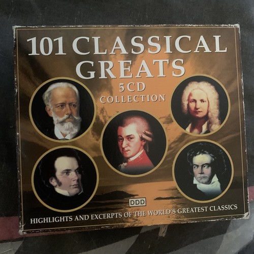 101 Classical Greats 5cd Collection 5cd(b81/6) Ukimport | eBay Australia