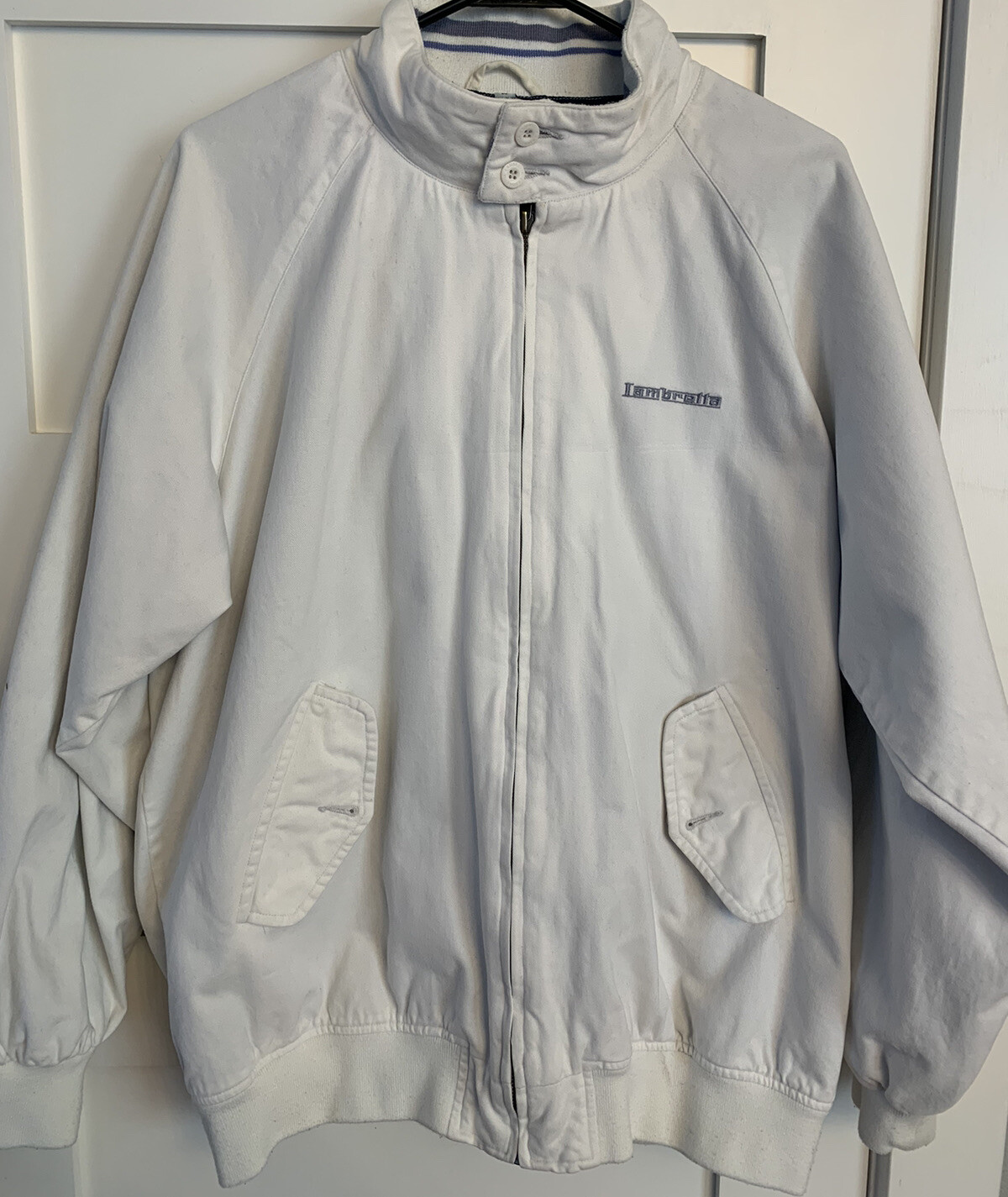 Mens Lambretta Modena Harrington Jacket MOD Full Zip… - Gem