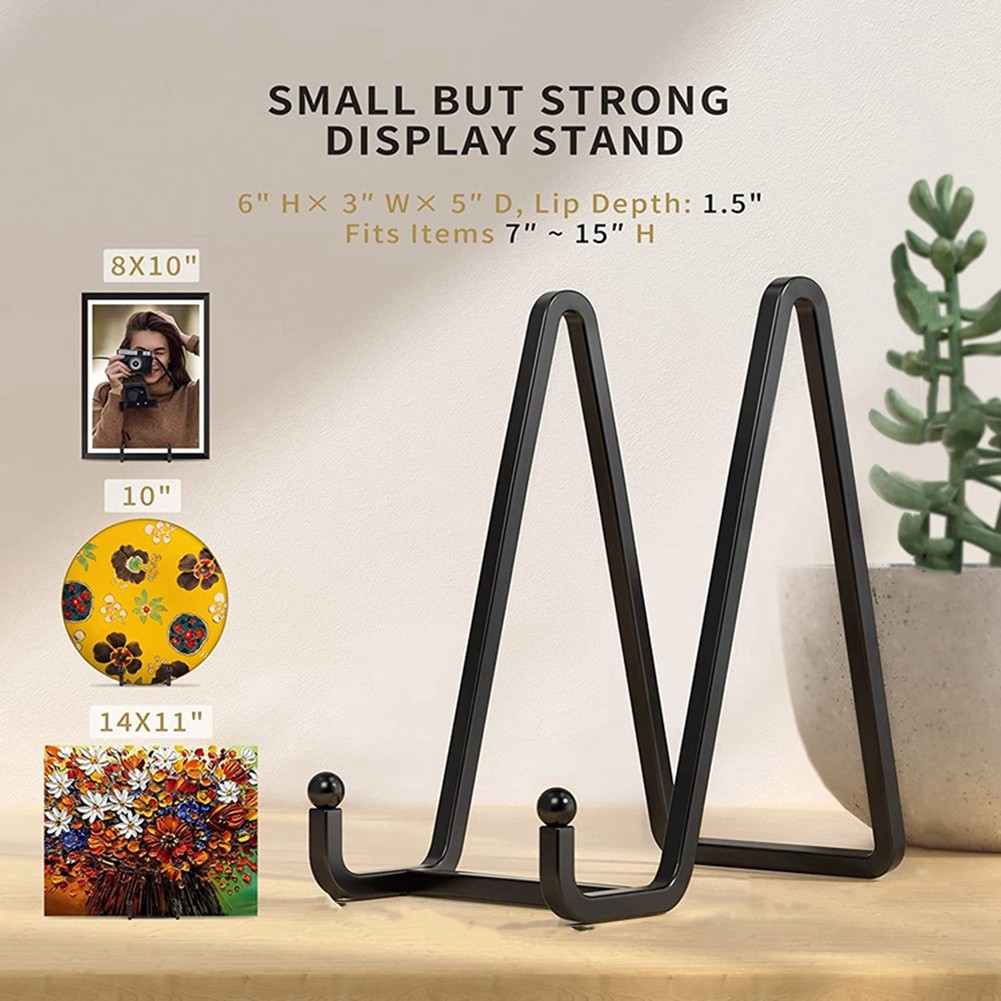 3 Inch Plate Stands for Display Metal Frame Holder Stand Picture,7930 ...
