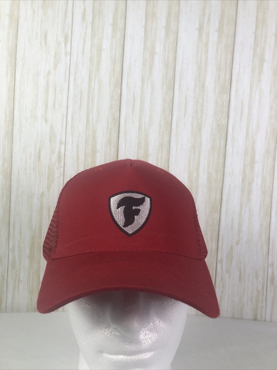 Red Logo With A Curve