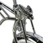 Micargi Prince Classic Lowrider Beach Cruiser Bike, Chrome Bike ...