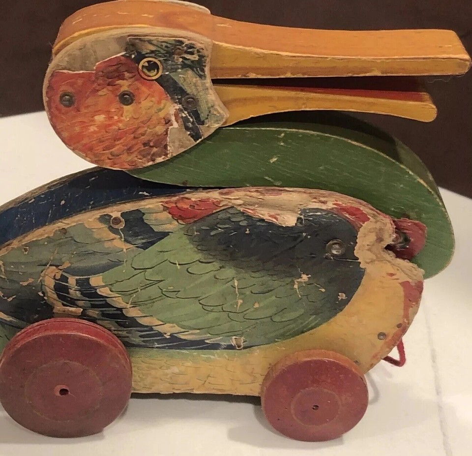 ALL-FAIR GABBY GOOSE 1929 #282 RARE VINTAGE PULL TOY | eBay