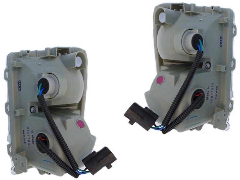 For Prius 12 - 15 Turn Signal Light Lamp With Bulb Pair 81511 81521 ...