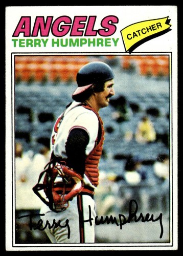 1977 Topps Terry Humphrey California Angels #369 | eBay