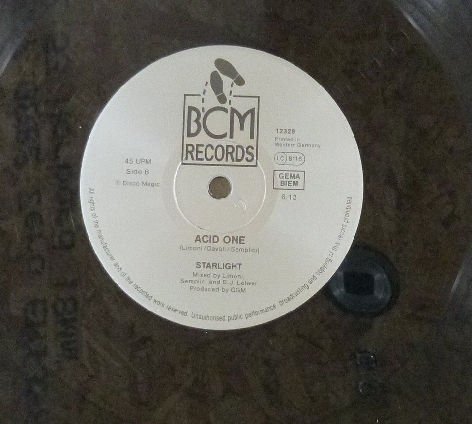 Single 12" Vinyl Starlight – Numero Uno - G2699 C01 | eBay