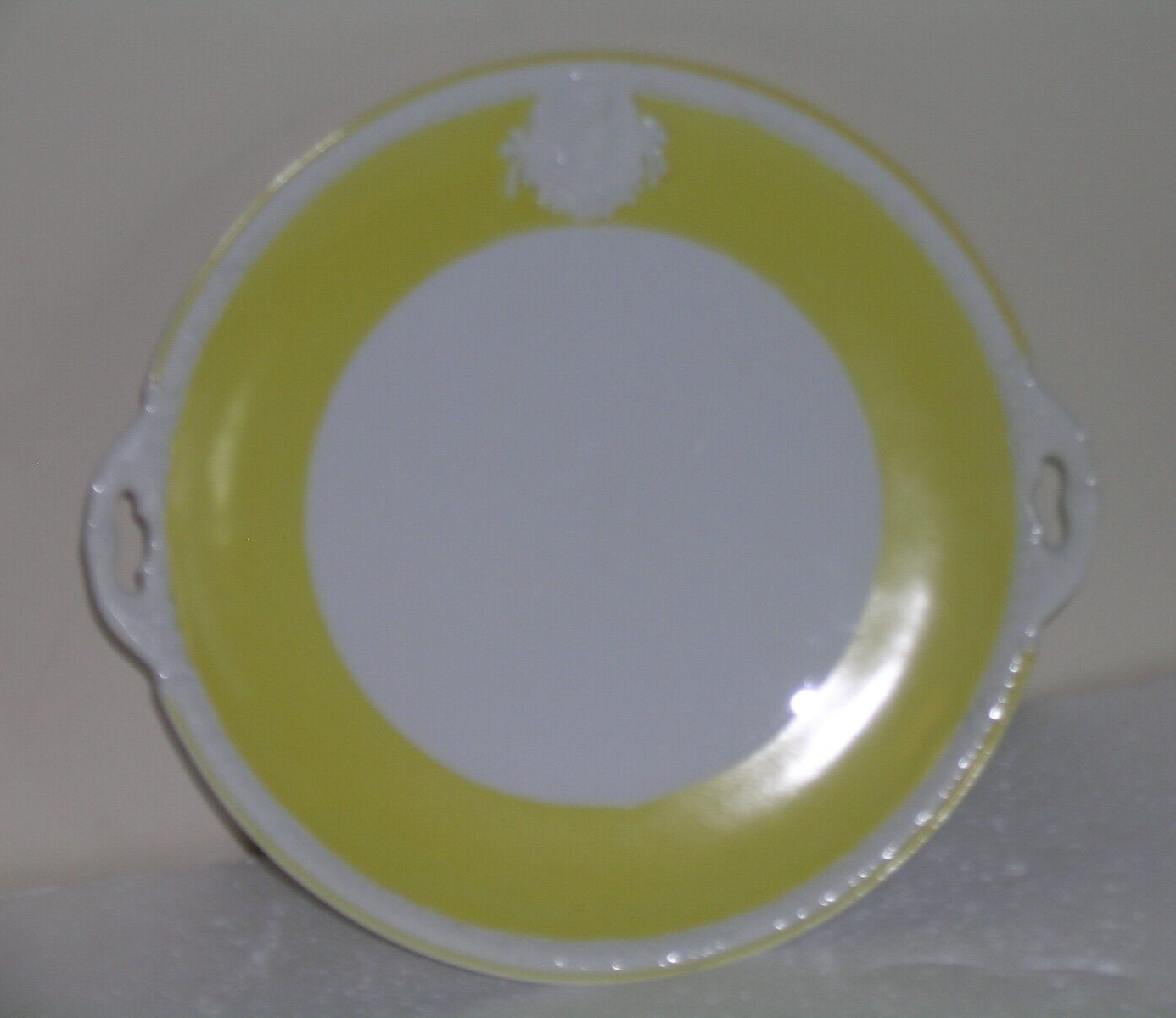 5 Pc Musterschutz Yellow Cameo Plates Union T Czech 4 Salad 8" & 1 Cake ...