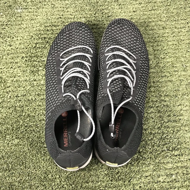 Merrell J94592 Womens Zoe Sojourn NoTie Lace Knit Q2 Sneaker Shoes Blk ...