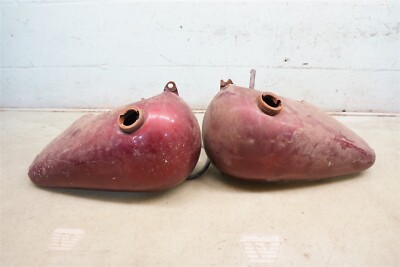 Harley-Davidson Shovelhead Oem Gas Tanks FLH FL Panhead 72 later *2502A ...