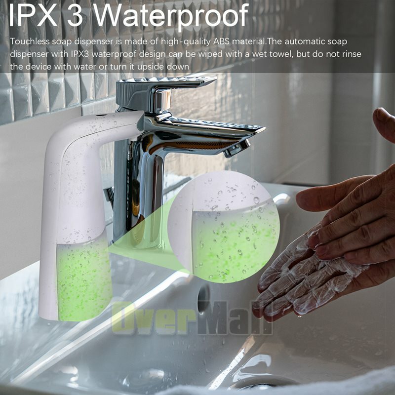 Soap Dispenser Touchless Automatic Self standing Non-Contact IR ...