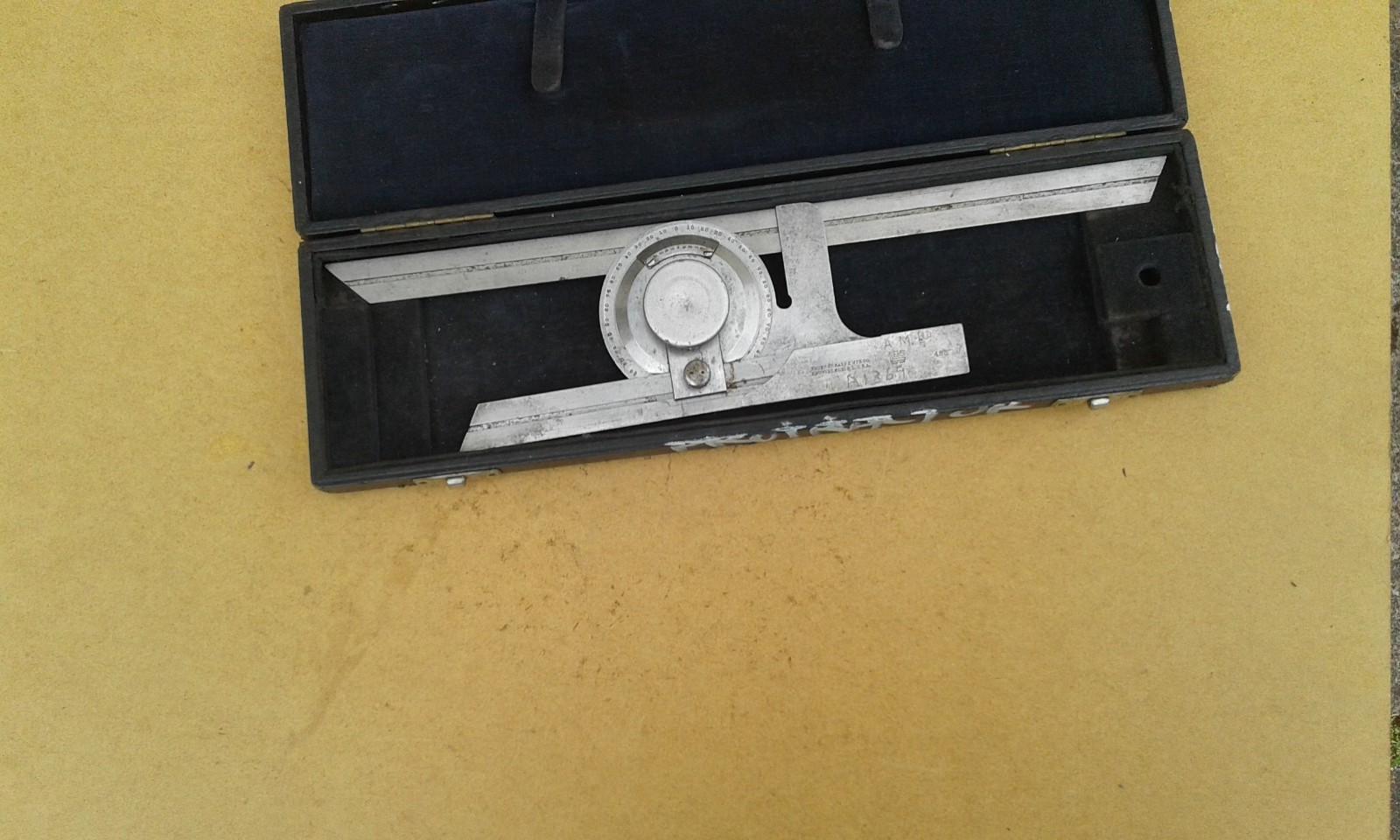 Vernia Protractor By Browne And Sharpe USA boxed | eBay UK