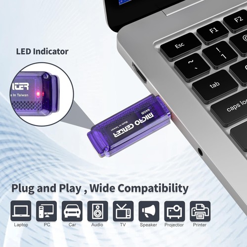 Micro Center SuperSpeed 5 Pack 64GB USB 3.0 Flash Drive Gum Size Memory ...