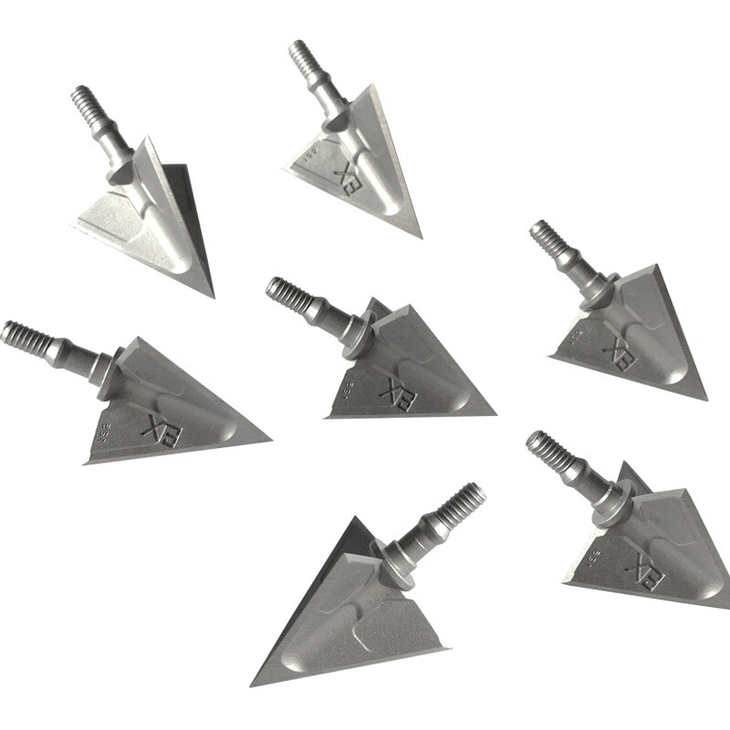 6pcs Archery Tips Turkey Hunting Broadheads 125 Grain 3-blades Points ...