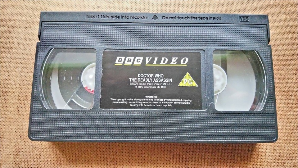 Doctor Who:The Deadly Assassin (VHS, 1995) - Tom Baker | eBay UK