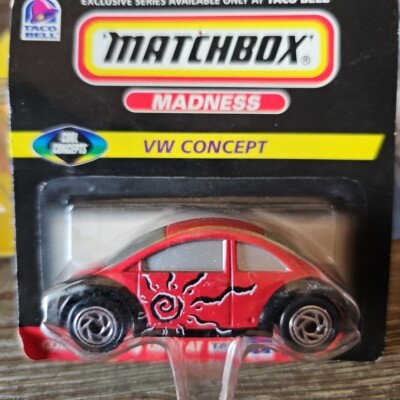 NEW Matchbox Madness VW Concept Red 4 Of 4 Taco Bell Cool Concepts Sun ...
