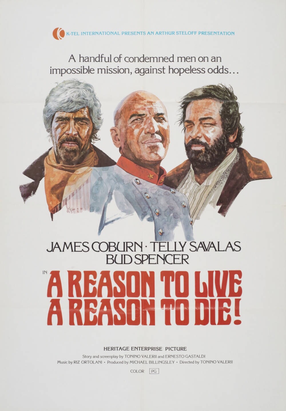A REASON TO LIVE DIE MOVIE POSTER *2X3 FRIDGE MAGNET* JAMES COBURN ...