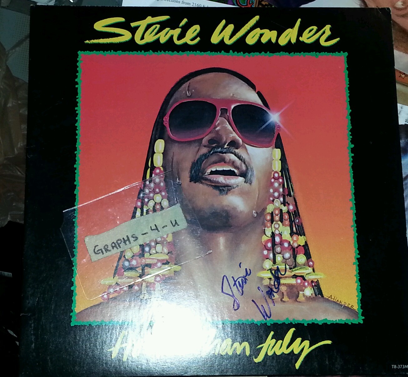 Stevie Wonder Signed Autograph COA Proof | eBay
