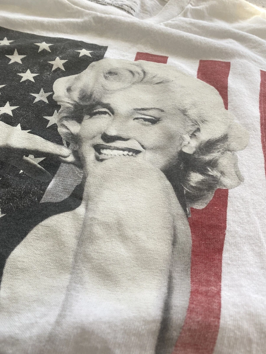 Marilyn Monroe American Flag