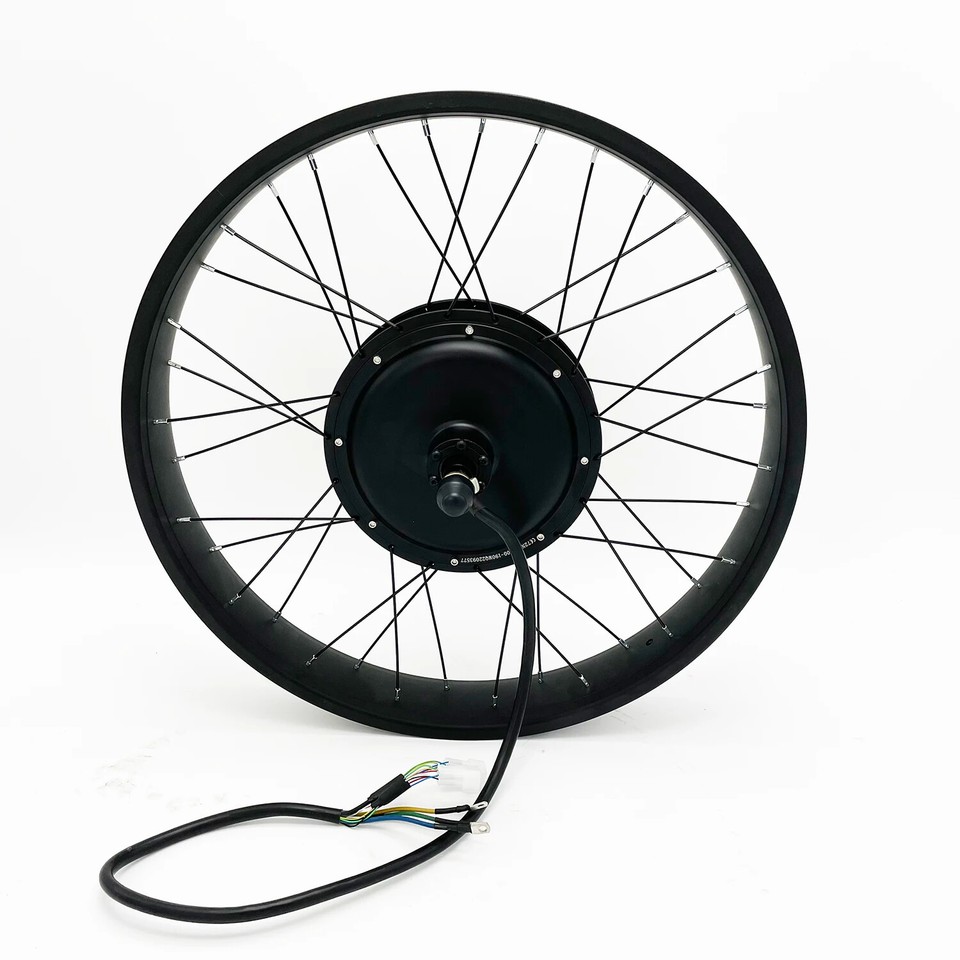 48V-72V 3000W-5000W eBike Conversion Kit Rear Wheel for Fat Tire 20/24 ...