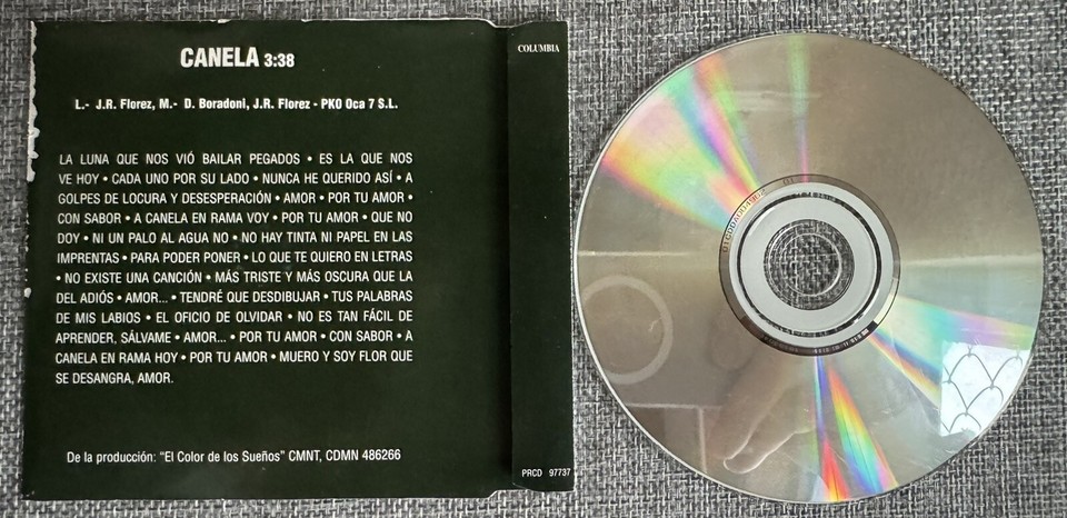 Fey - Canela México Promo CD Single 1 Track | eBay