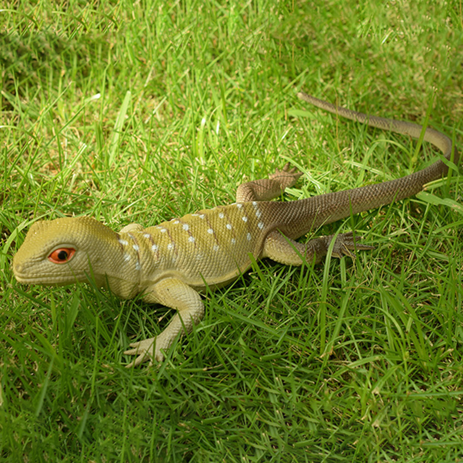 Lizard Squeeze Toy Simulated Decoration Soft Lizard Figurine Model ...