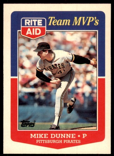 1988 Topps Rite-Aid Mike Dunne Baseball Cards #9 | eBay