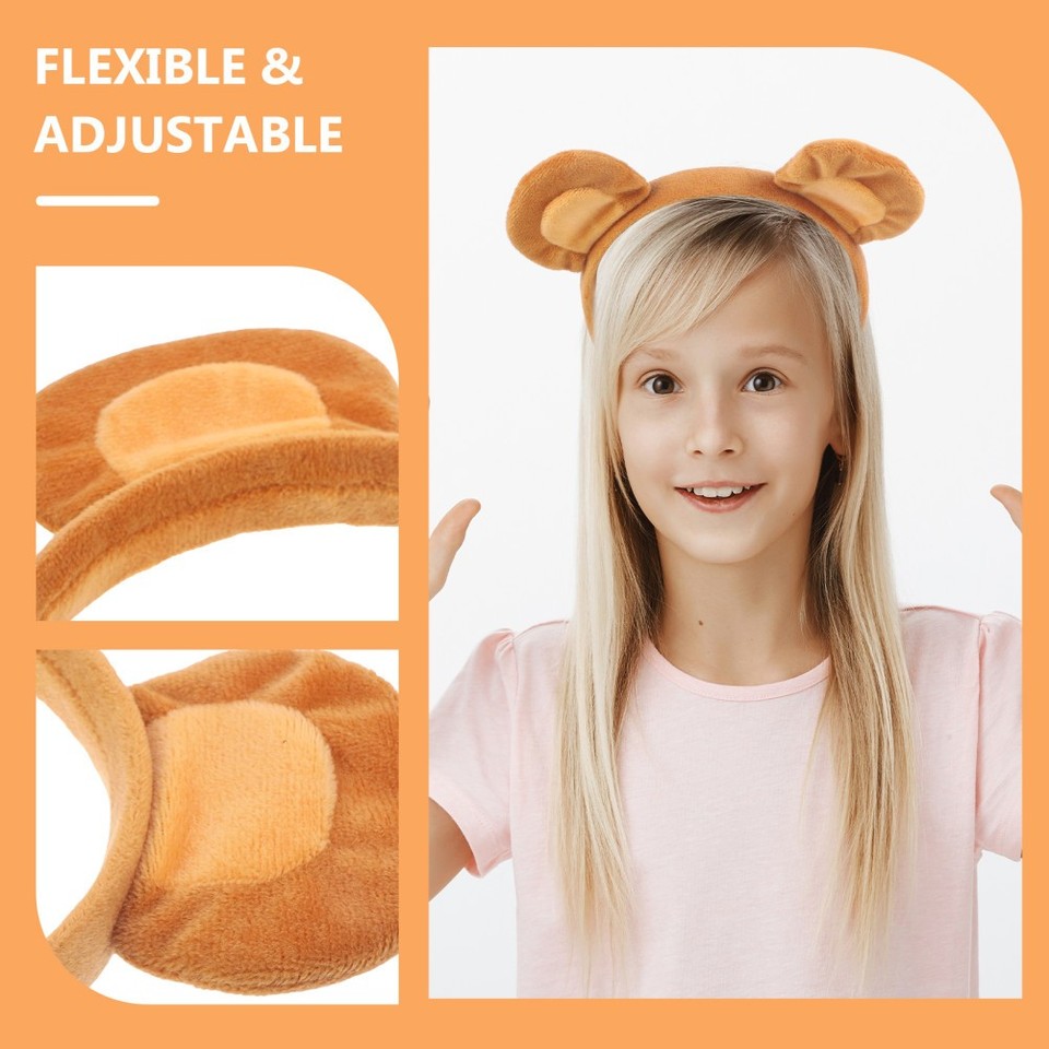 Cosplay Headband with Monkey Ear Cosplay Prop Party Monkey Ear Head ...
