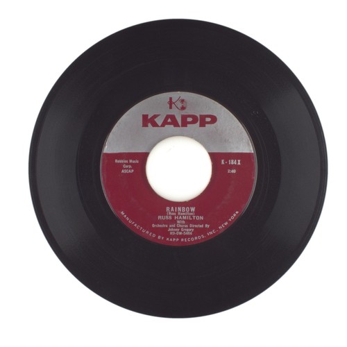 Russ Hamilton - We Will Make Love; Rainbow - Vinyl Record 45 RPM 7" | eBay