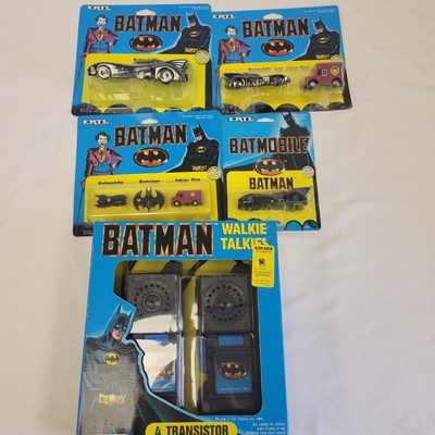Batman Walkie Talkies, Batmobile, Joker Van, Batman Wrist Racers Ertl ...