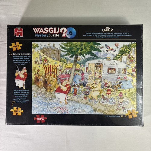 WASGIJ Mystery #6 - Camping Commotion Jigsaw Puzzle Jumbo. NEW SEALED ...