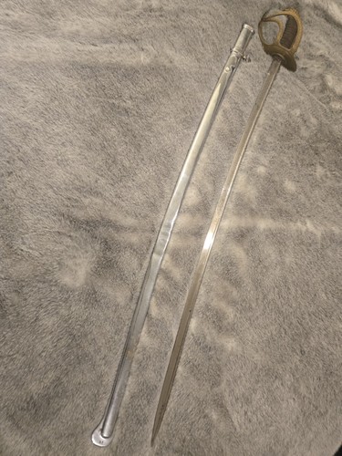 ANTIQUE JULES FONSON ENGRAVED LIONHEAD BELGIAN OFFICERS SABER | eBay