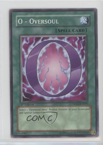 O - Oversoul 1st Ed. YuGih Jaden Yuki 2 Duelist Pack #DP03-EN019 2007 05v0 | eBay