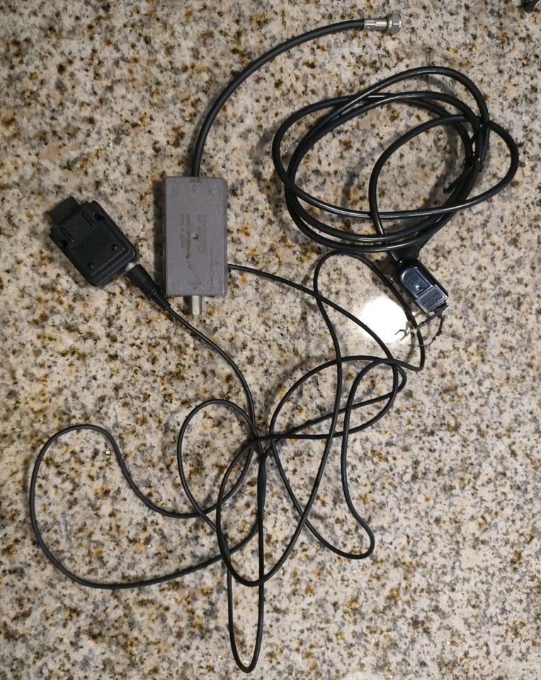 Nintendo NES RF AV Cable Adapter Switch NES-003 with N64 Modulator NUS ...
