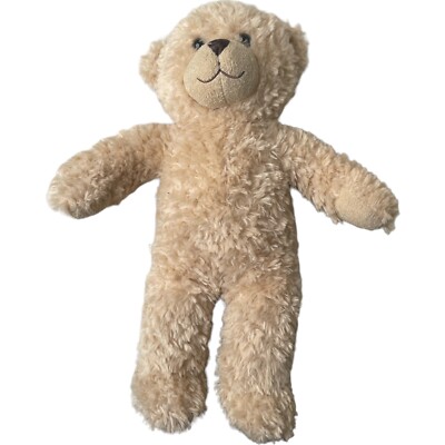 Build a Bear Workshop Tan Bear Polyester Fiber Filled Surface Washable ...
