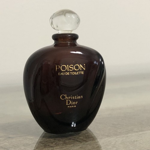Vintage Christian Dior EMPTY Poison Perfume Bottle w/ Stopper | eBay
