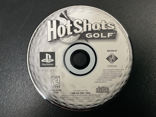 Hot Shots Golf PS1 Sony PlayStation 1 Disc Only | eBay