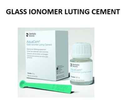 Dentsply AquaCEM High Strength GIC Dental Luting Cement 30gm Powder | eBay