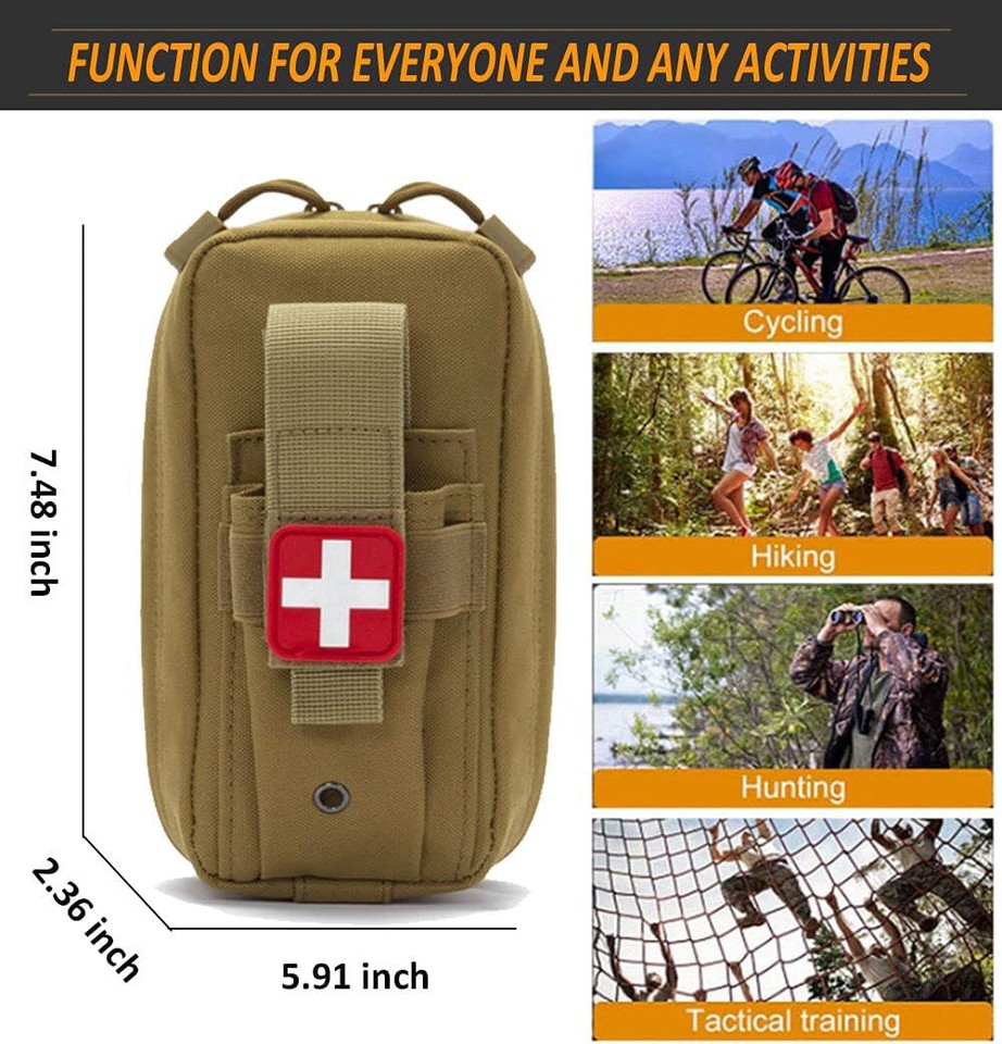 Tactical Emergency Survival Medical Pouch Medical Equipment First Aid ...