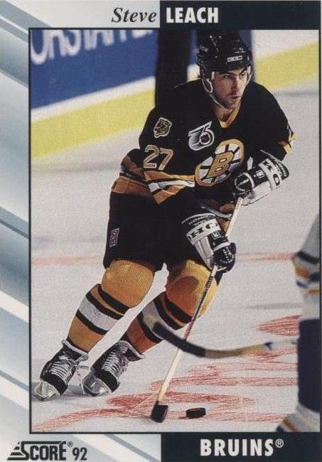 1992-93 Score - Stephen Leach #54 for sale online | eBay