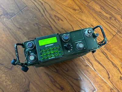 HARRIS AN/PRC-117/RF-5800-H-MP MULTIBAND TACTICAL HF RADIO (W/Battery ...