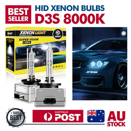 2x D3S 8000K HID Xenon Bulbs Headlight 35W Replace for Philips OEM ...