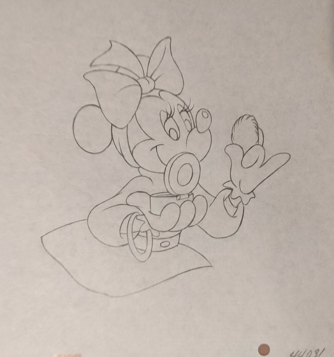 Pencil Drawings Of Minnie Mouse