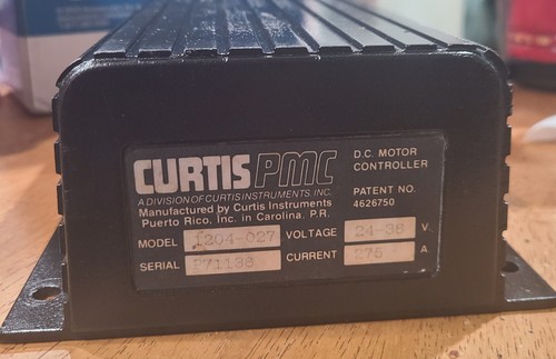 1204-027, Curtis PMC 24V / 36V 275Amp DC Controller for EZGO Golf Cart ...