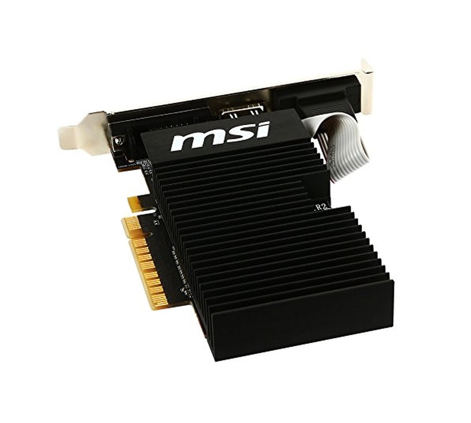 MSI NVIDIA GeForce GT 710 1GB DDR3 Graphics Card (GT 710 1GD3H LPV1 ...