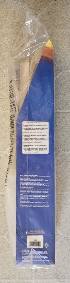 ESTES MEAN MACHINE FLYING MODEL ROCKET KIT - 6 FEET TALL - NEW - 1295 ...