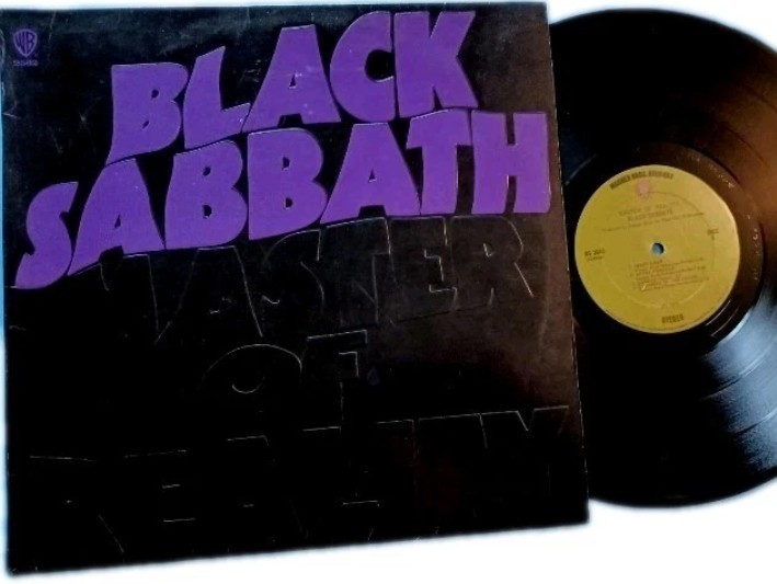 BLACK SABBATH [First Press Vinyl] NM 1971 Master Of Reality Record WB ...